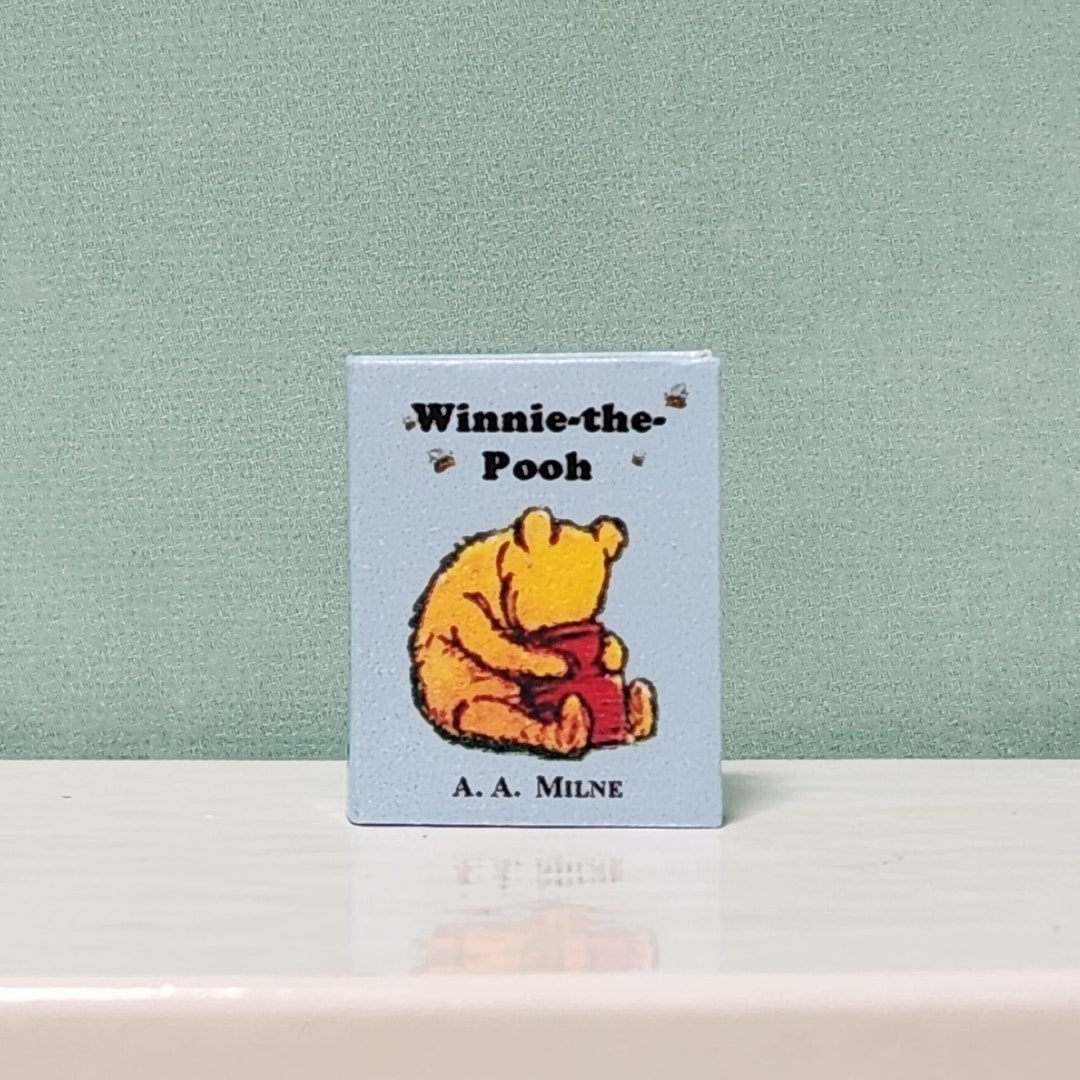 Winnie the Pooh - Handmade 1:12 Miniature Book - Etsy