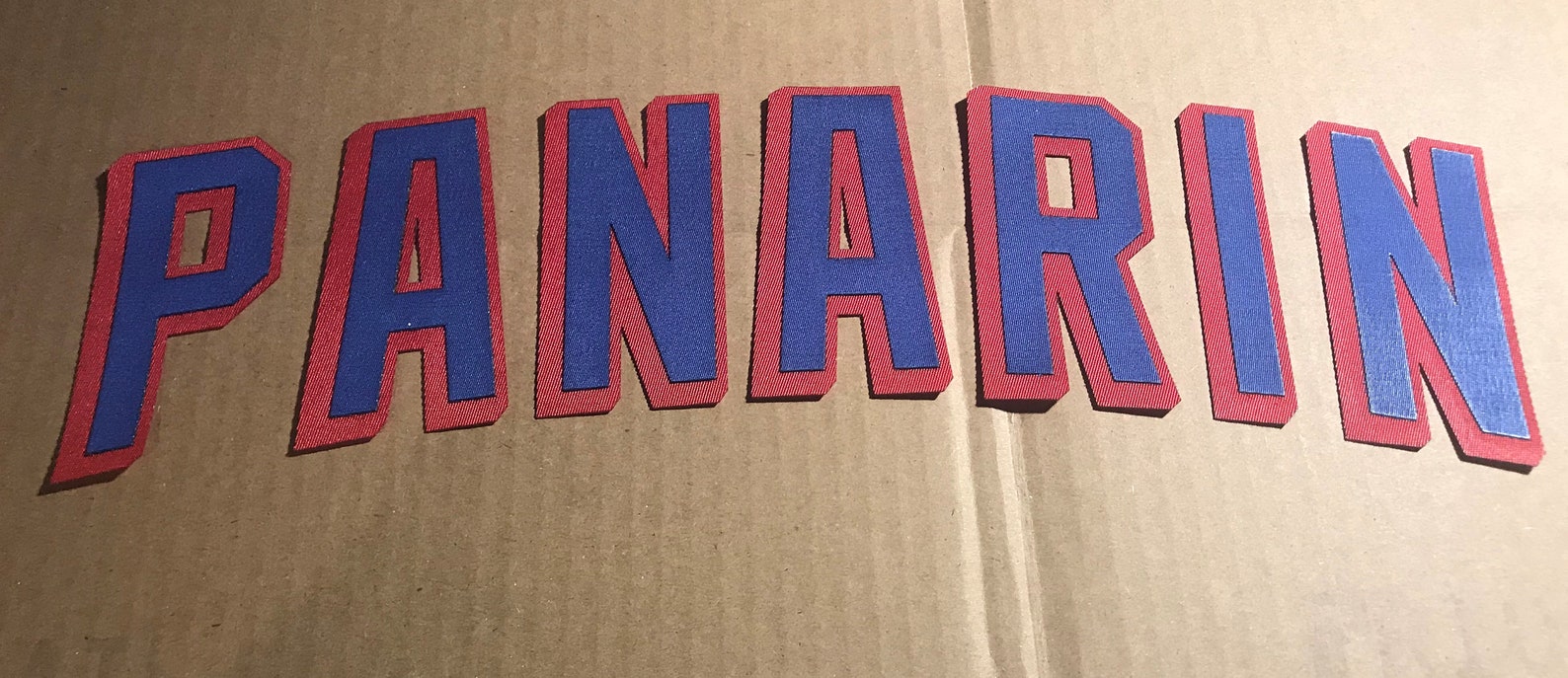 New York Rangers Lettering Kit for an Authentic, Replica or Youth Dark ...