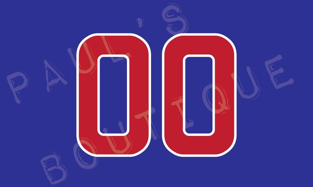 Chicago Cubs Lettering Kit for an Authentic, Replica, Youth or Toddler ...