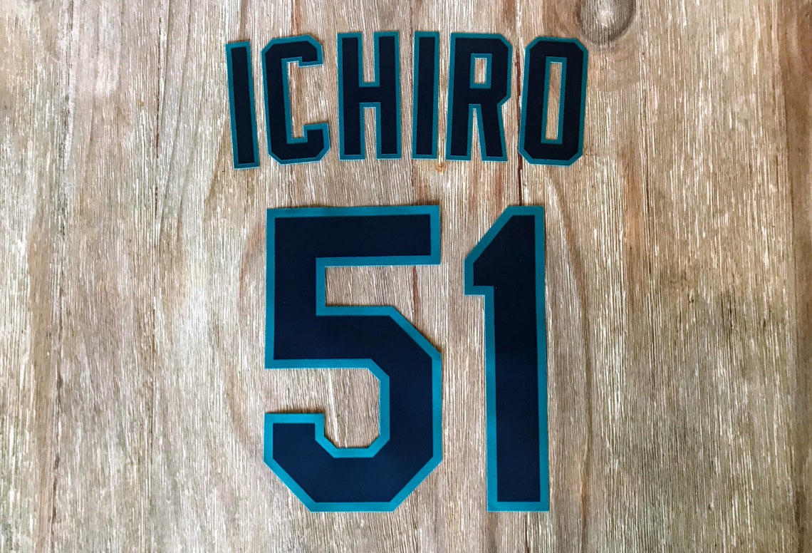 Seattle Mariners Lettering Kit for an Authentic Home or Road - Etsy