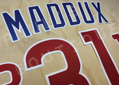 Chicago Cubs Lettering Kit for an Authentic Road Jersey ANY - Etsy