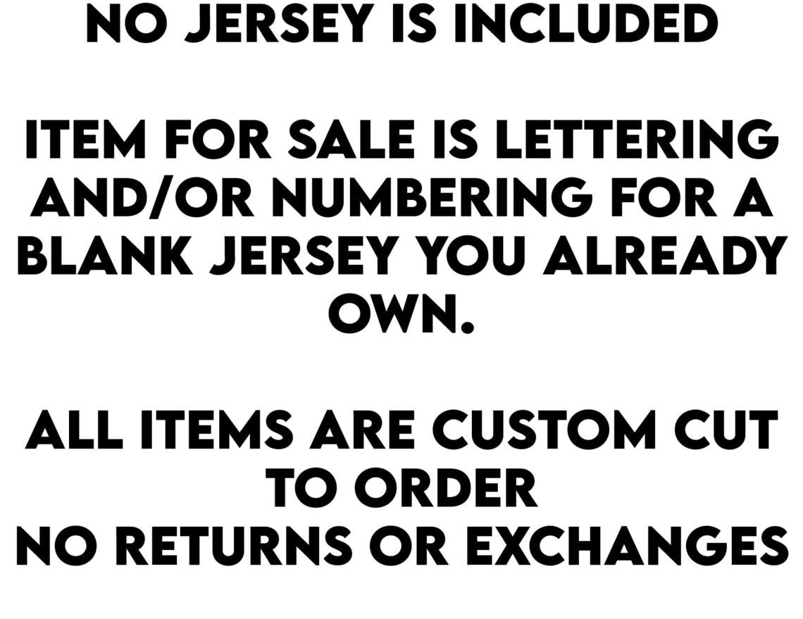 St. Louis Cardinals Pro Jersey Lettering – Name & Number Kit – Pro ...