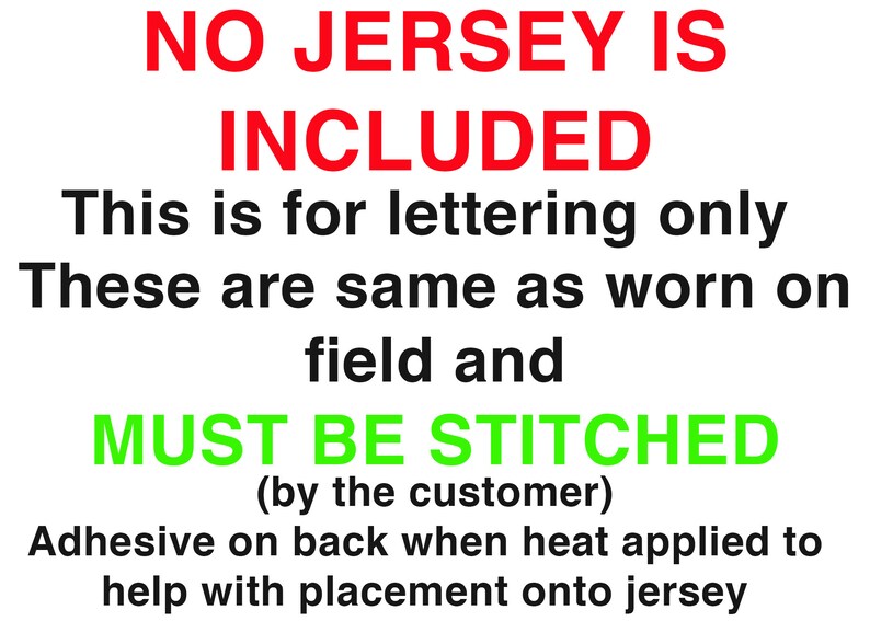 St. Louis Cardinals Lettering Kit for an Authentic Home Jersey - Etsy