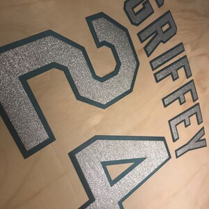 Seattle Mariners Lettering Kit for an Authentic Alternate Home 2023 ...