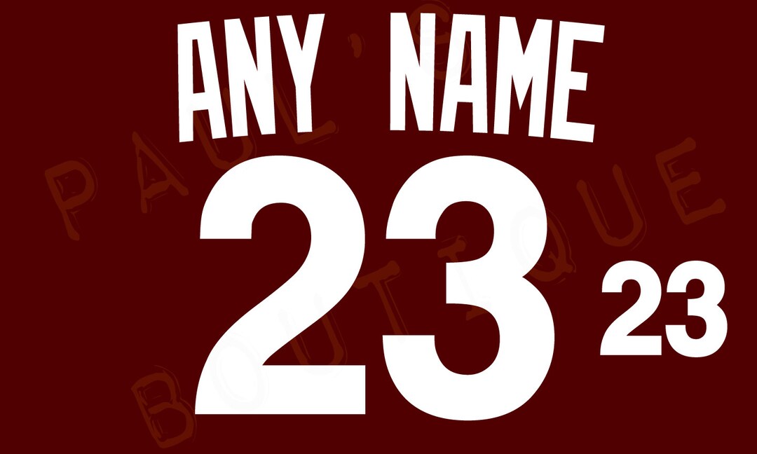 Philadelphia Phillies Lettering Kit for an Authentic, Replica, Youth or ...