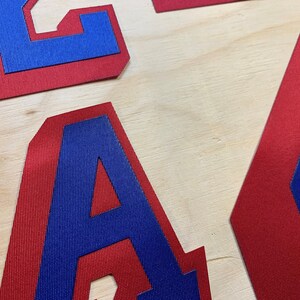 New York Rangers Lettering Kit for an Authentic, Replica or Youth Dark ...