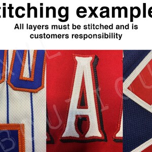 Chicago Cubs Lettering Kit for an Authentic Vintage Road Jersey - ANY ...