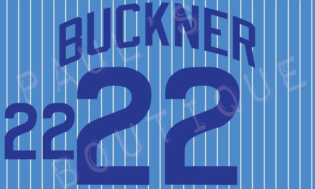 Chicago Cubs Lettering Kit for 1980's Road Jersey - ANY NAME & NUMBER ...