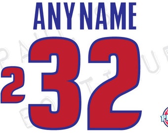 Miami Heat Lettering Kit for an Authentic White Jersey ANY | Etsy