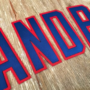 Chicago Cubs Lettering Kit for an Authentic Home Jersey - "sandberg ...