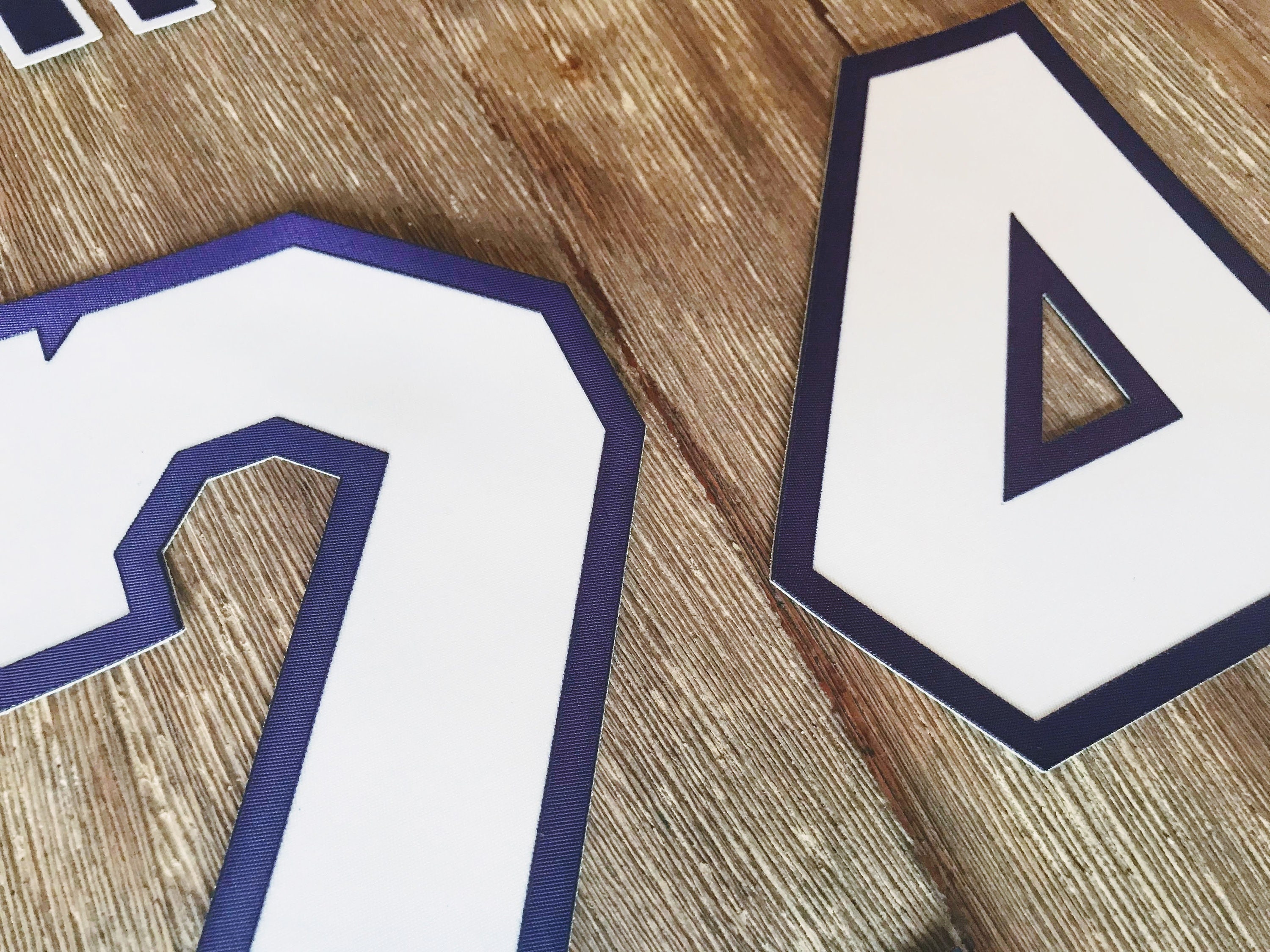 Los Angeles Lakers Lettering Kit for an Authentic Home Jersey - Etsy