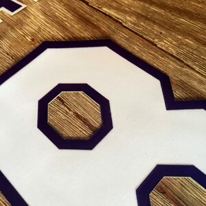 Los Angeles Lakers Lettering Kit for an Authentic Home Jersey - "bryant ...