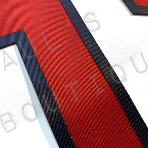 Boston Red Sox Lettering Kit for an Authentic Alternate Red | Etsy