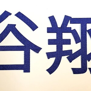 大谷 翔平 #17 (OHTANI) Los Angeles Dodgers Lettering Kit for an Authentic ...