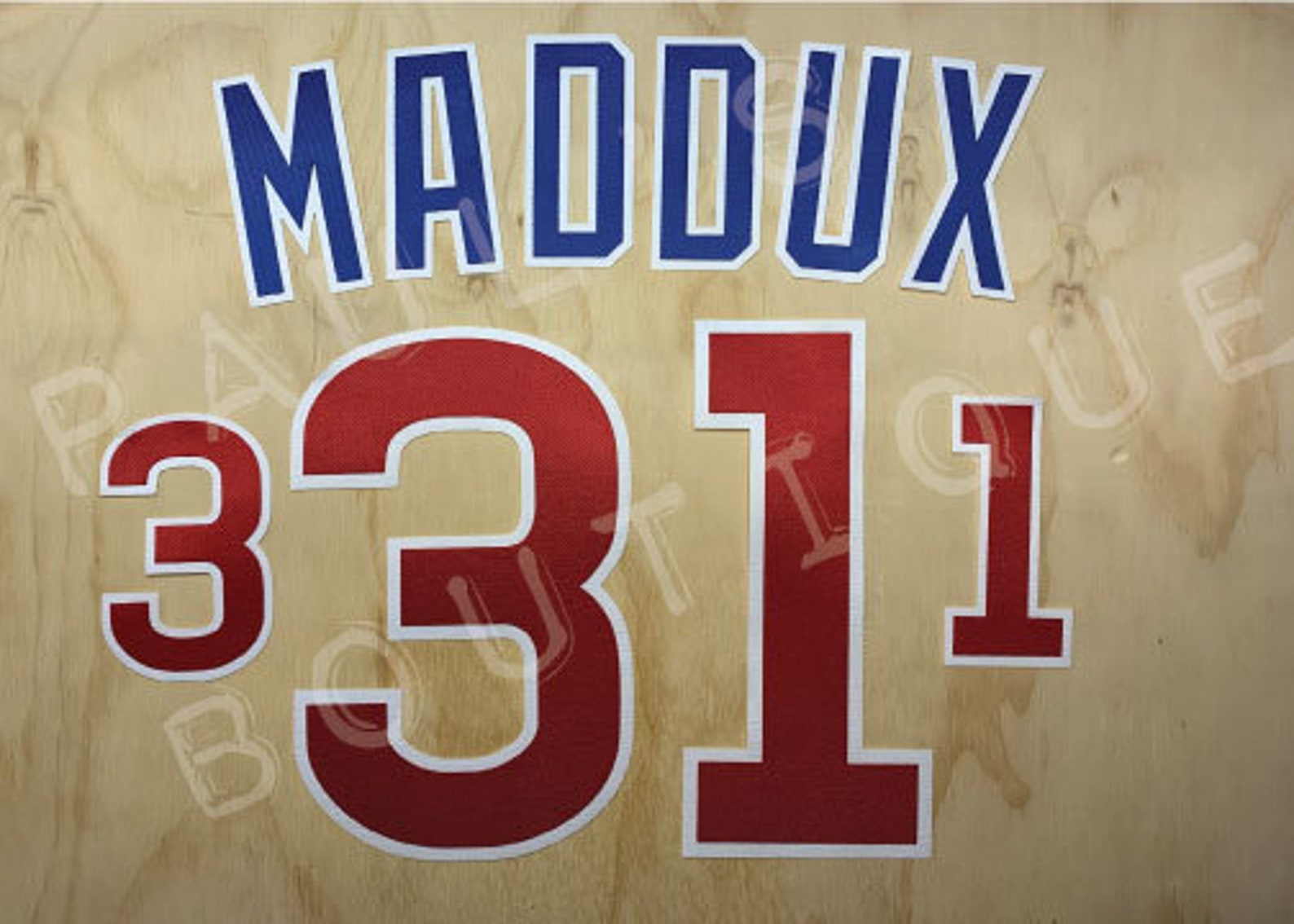 Chicago Cubs Lettering Kit for an Authentic Road Jersey ANY - Etsy