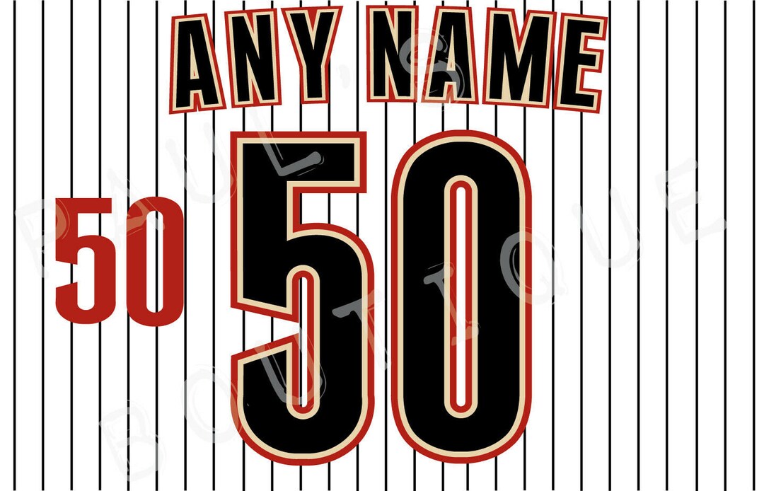 Houston Astros Lettering Kit an Authentic Home Jersey (2000 - 2012 ...