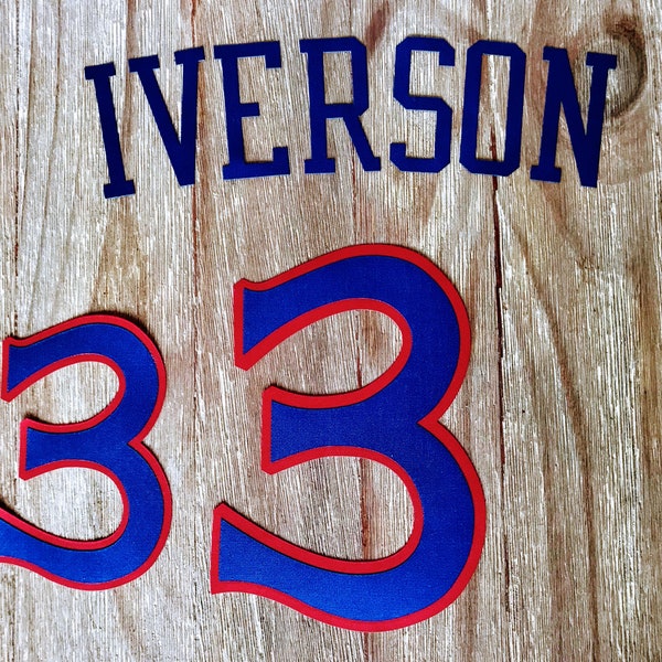 Allen Iverson Svg - Etsy