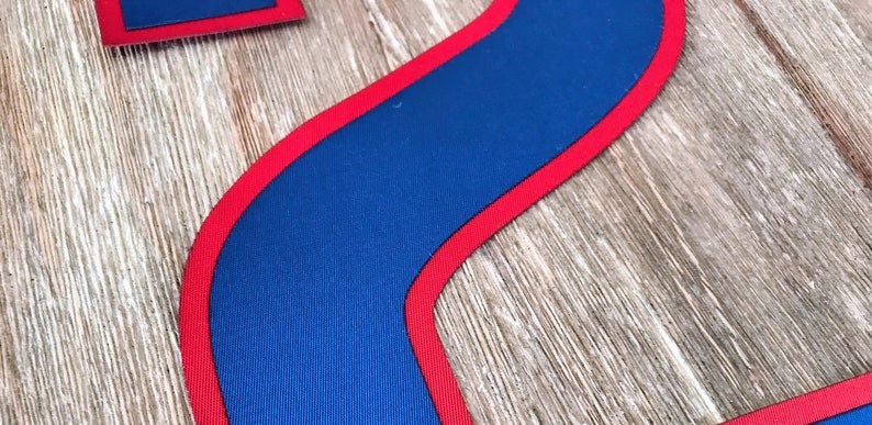 Chicago Cubs Lettering Kit for an Authentic Home Jersey | Etsy