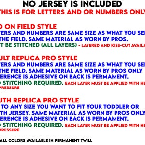 Toronto Blue Jays Lettering Kit for an Authentic, Replica or Youth Home ...