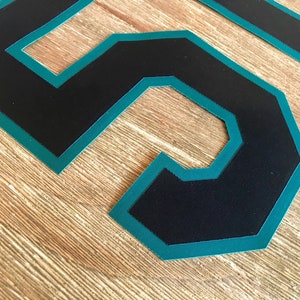 Seattle Mariners Lettering Kit for an Authentic Home or Road Jersey ...