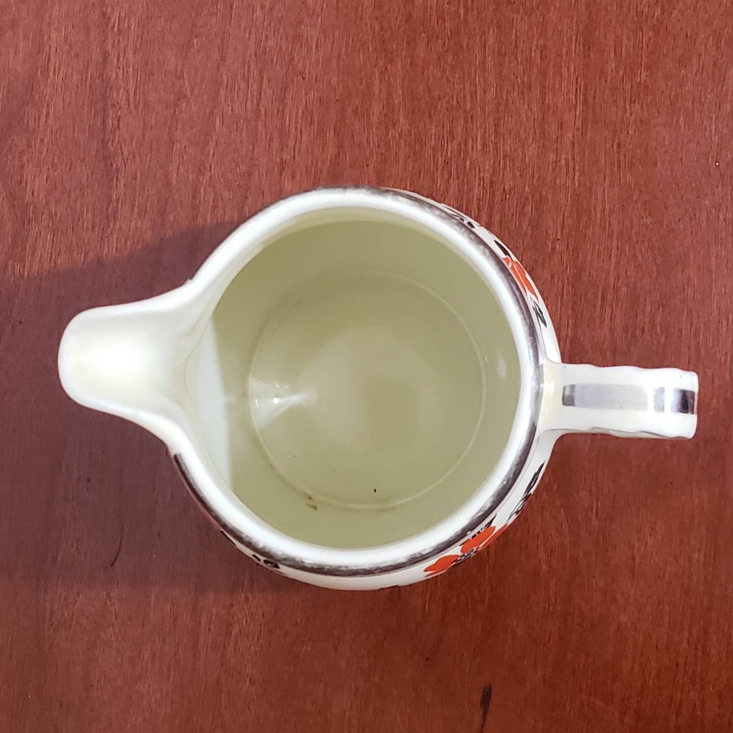 Vintage Hall Red Poppy China Pattern Large Creamer Made in - Etsy