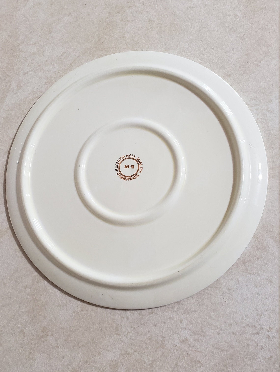 Vintage Superior Hall Quality Dinnerware Red Poppy China Pattern Cake ...