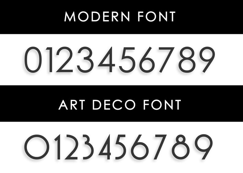 Backlit House Numbers Sign – Custom LED Address Sign – Made in Canada ...