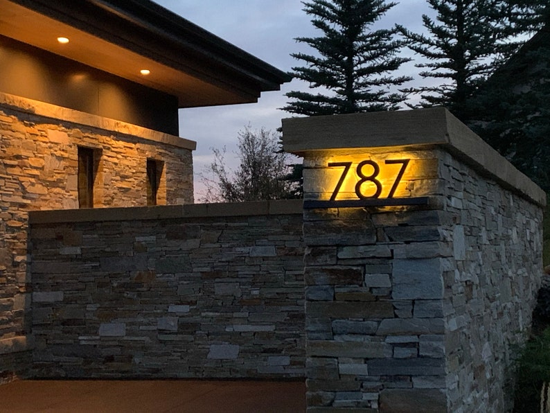 Solar House Numbers Sign With Backlit LED Lighted Modern Etsy solar-house-numbers-sign-with-backlit-led-lighted-modern-etsy