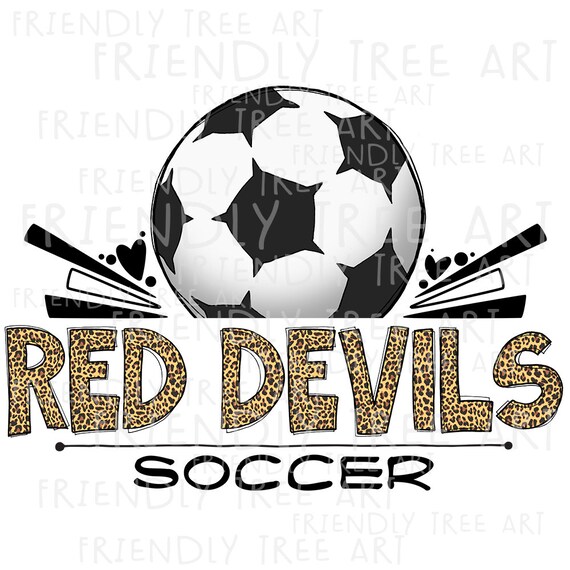 Red Devils Soccer Png Png Files for Sublimation Printing Red - Etsy
