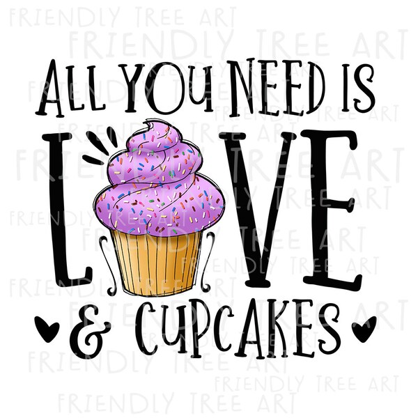 Cupcake Clipart - Etsy