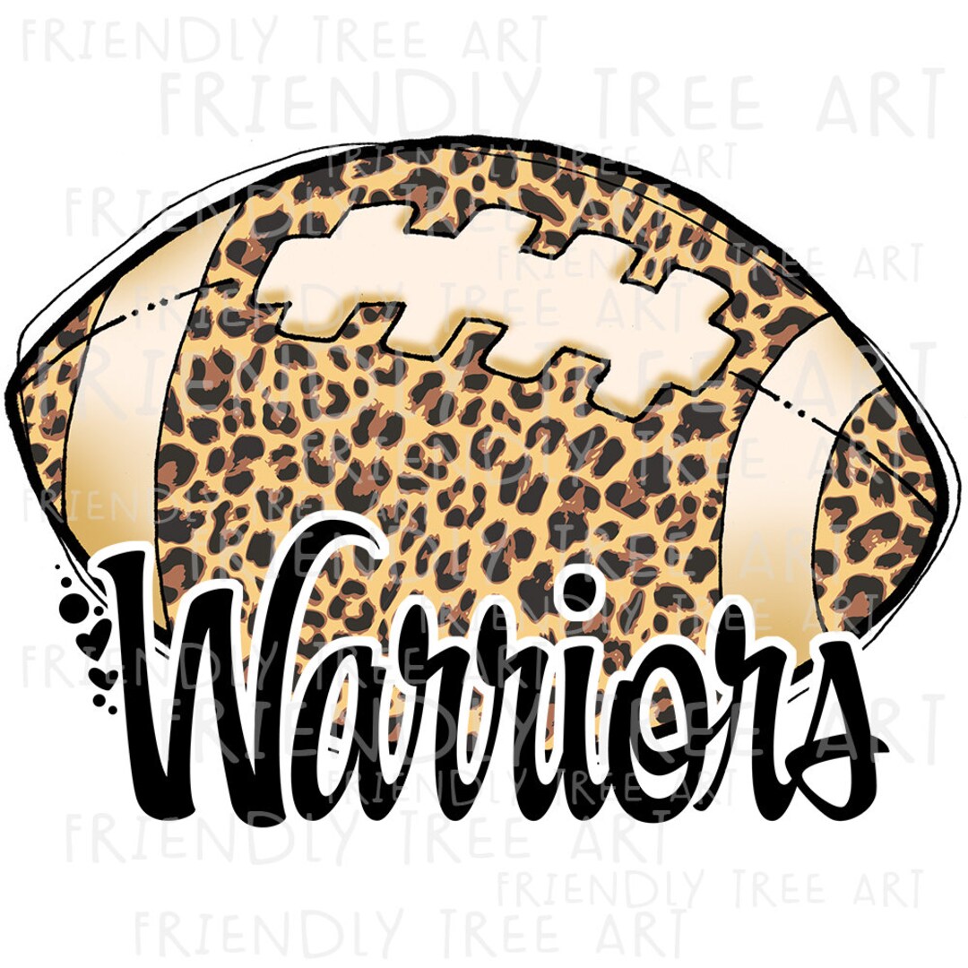 Warriors Football Png, Png Files for Sublimation Printing, Warriors Png ...