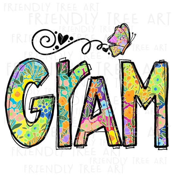 Gram Png Grammy PNG Files for Sublimation Printing Grams - Etsy