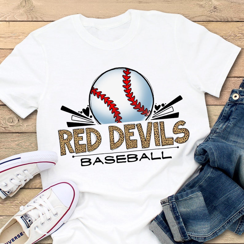 Red Devils Baseball Png Png Files for Sublimation Printing - Etsy