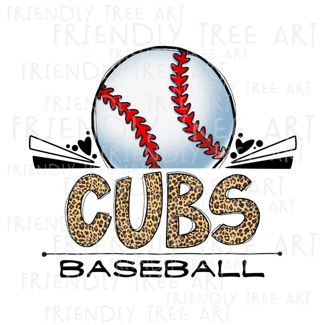 Cubs Baseball Png, Png Files for Sublimation Printing, Cubs Png, Cubs ...