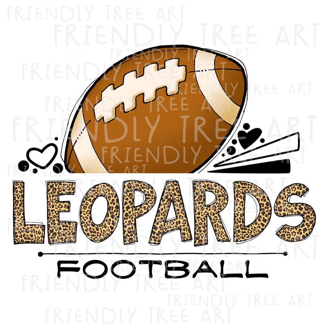 Leopards Football Png, Png Files for Sublimation Printing, Leopards Png ...