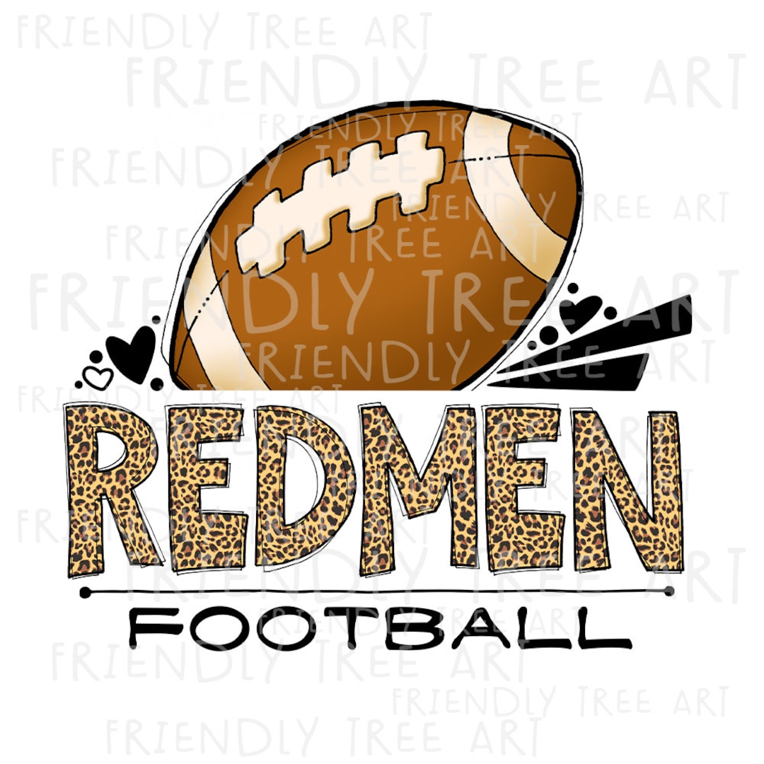Redmen Football Png, Png Files for Sublimation Printing, Redmen Leopard ...