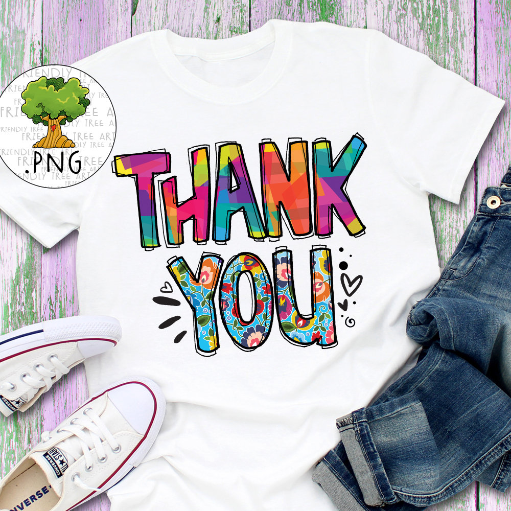 Thank You Thank You PNG Files for Sublimation Printing Thank - Etsy Canada