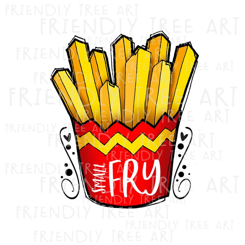 Small Fry PNG Files for Sublimation Small Fry Baby French - Etsy