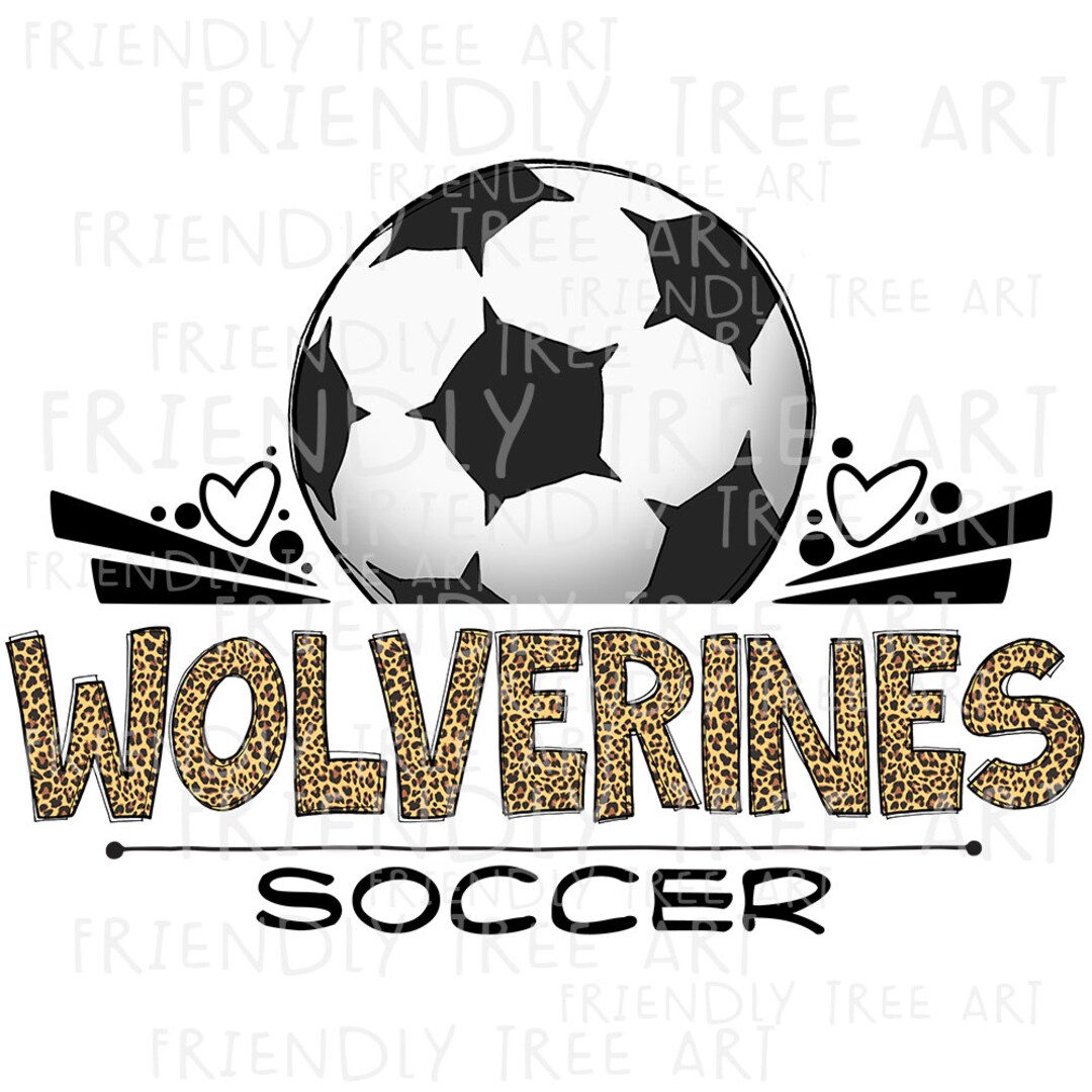 Wolverines Soccer Png, Png Files for Sublimation Printing, Wolverines ...