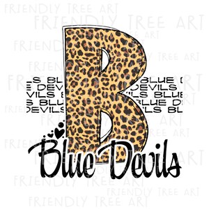Blue Devils Png, Png Files for Sublimation Printing, Blue Devils Team ...