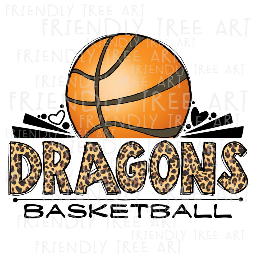Dragons Basketball Png, Png Files for Sublimation Printing, Dragons Png ...