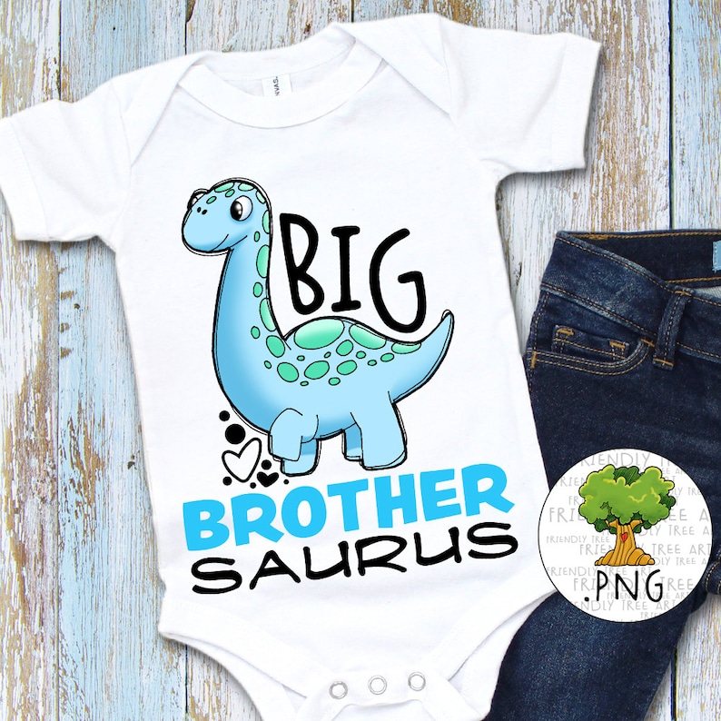 Big Brothersaurus Png PNG Files for Sublimation Dinosaur - Etsy