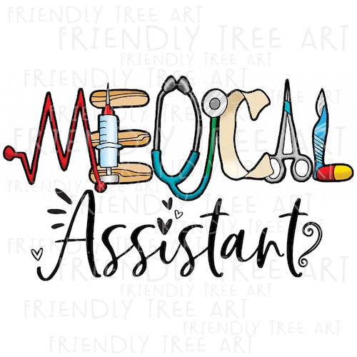 Medical Assistant Nurse PNG Files for Sublimation Printing - Etsy