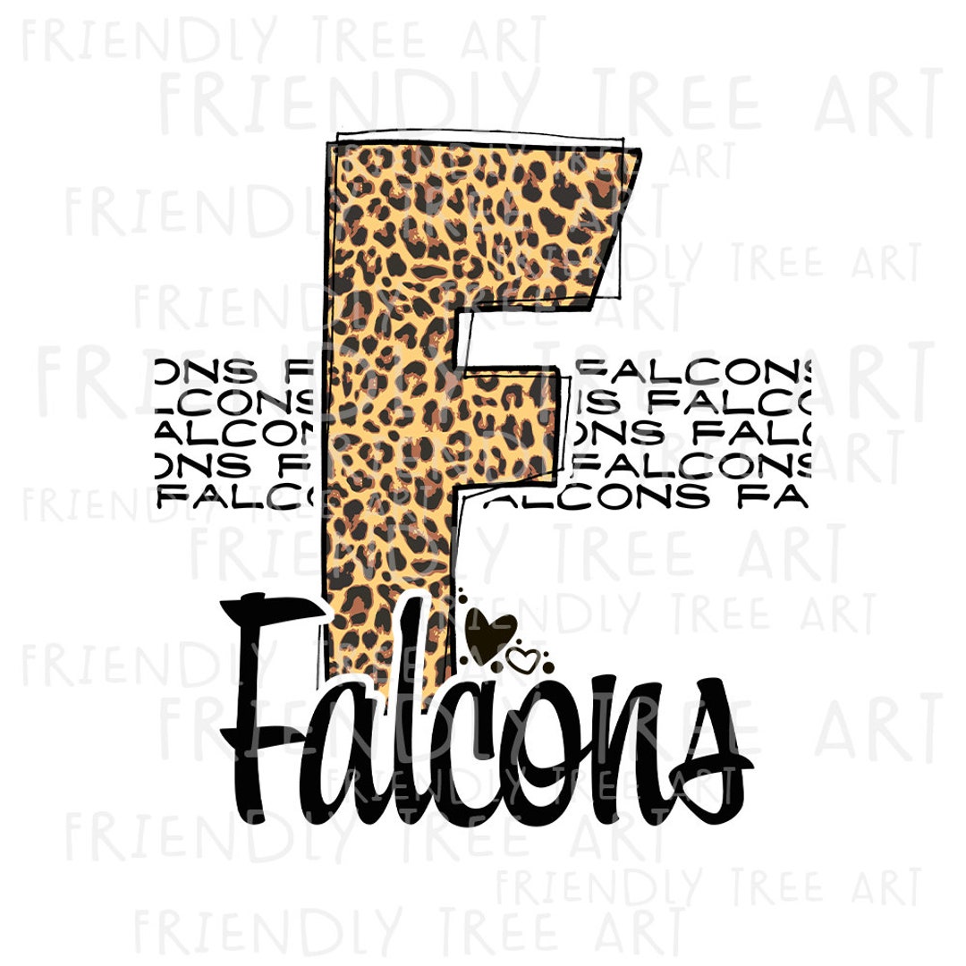 Falcons Png, Png Files for Sublimation Printing, Falcons Png File ...