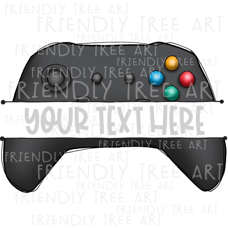 Personalizable Controller Png PNG Files for Sublimation Game - Etsy