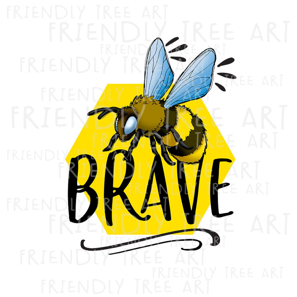 Bee Brave PNG Files for Sublimation Bee Brave Png Bee Brave | Etsy
