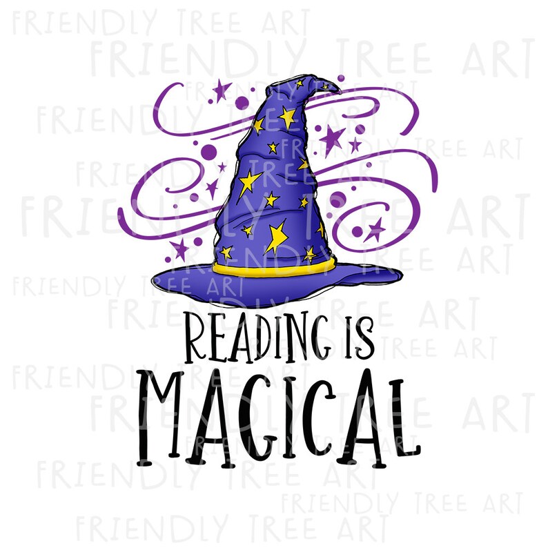 Reading is Magical Png PNG Files for Sublimation School - Etsy