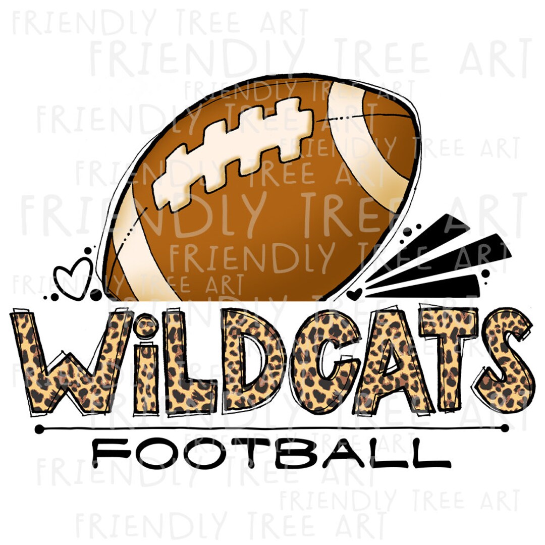 Wildcats Football Png, Png Files for Sublimation Printing, Wildcats Png ...