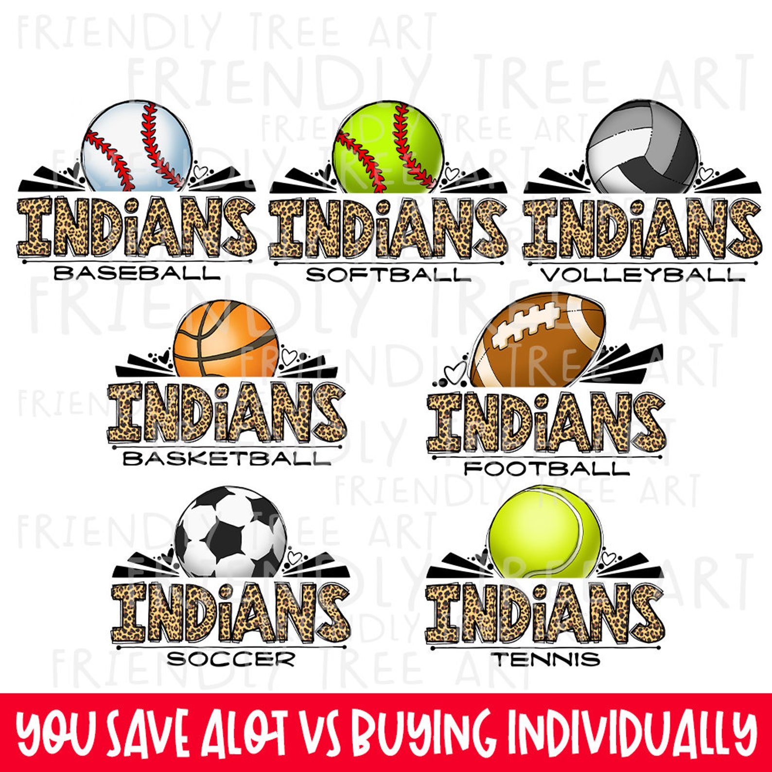 Indians Sport Bundle Png Png Files for Sublimation Printing | Etsy