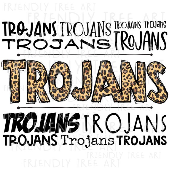Trojans Png Png Files For Sublimation Printing Trojans Png | Etsy